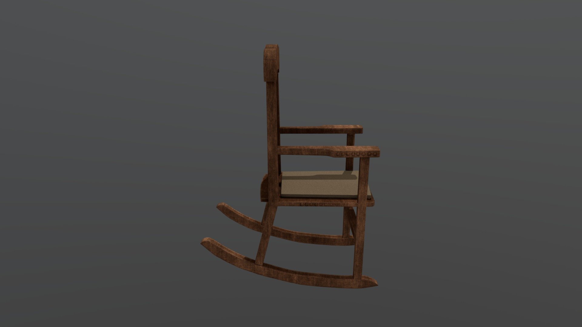 Modern Rocking Chair - Download Free 3D model by Hashim Wilson ...