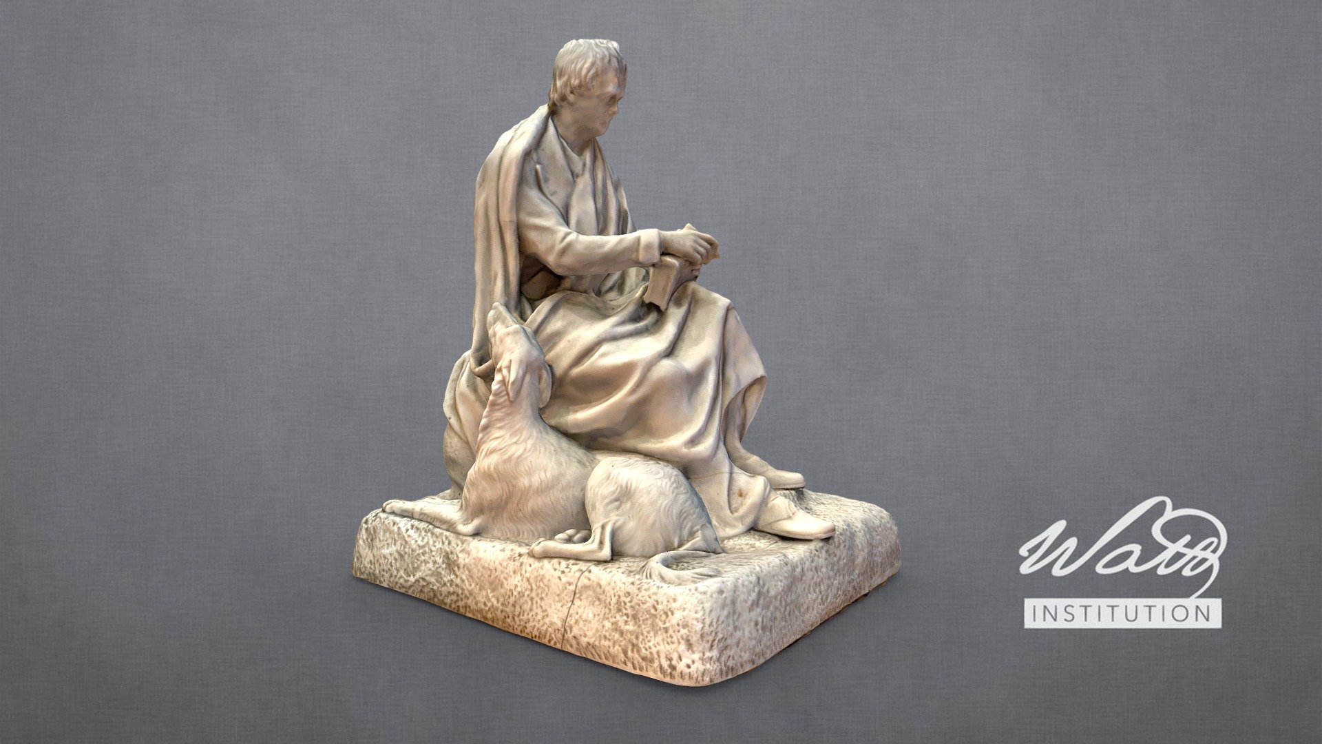 Sir Walter Scott Parian Sculpture - Download Free 3D model by The Watt ...