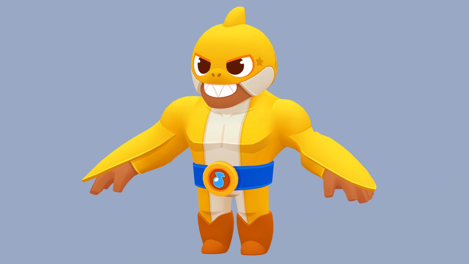 brawl stars El Baby Shark - Download Free 3D model by eladri011 ...