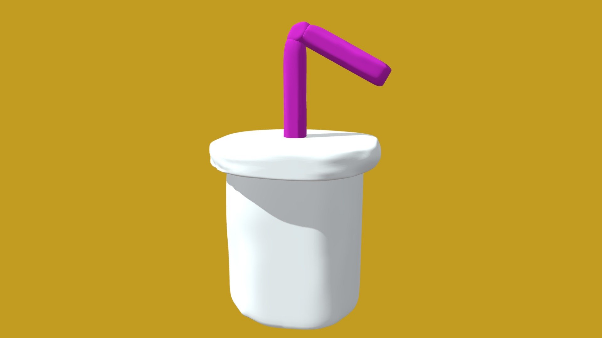 Milk Shake - Download Free 3D model by Victor_Nicolla (@supermario2459 ...