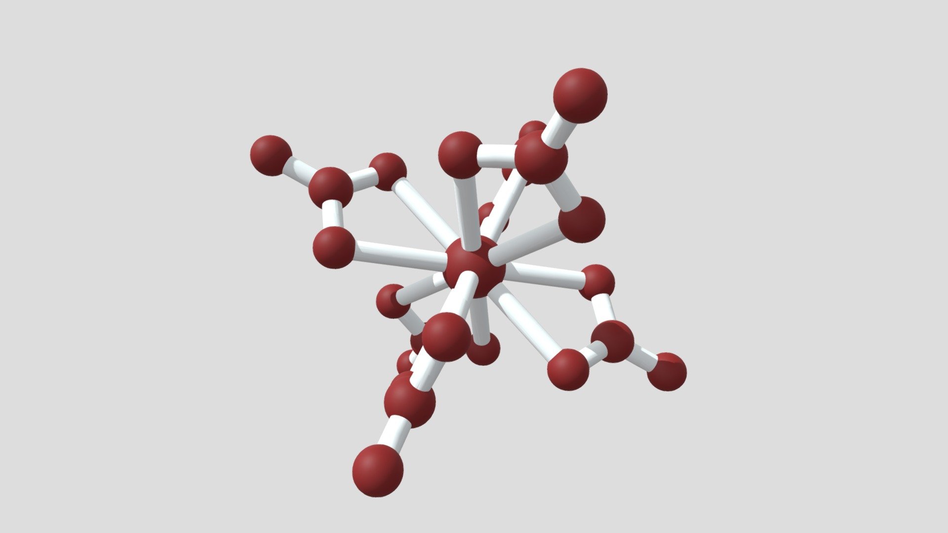 Th[(NO3)6]2- - Download Free 3D model by Union College [db503f3 ...