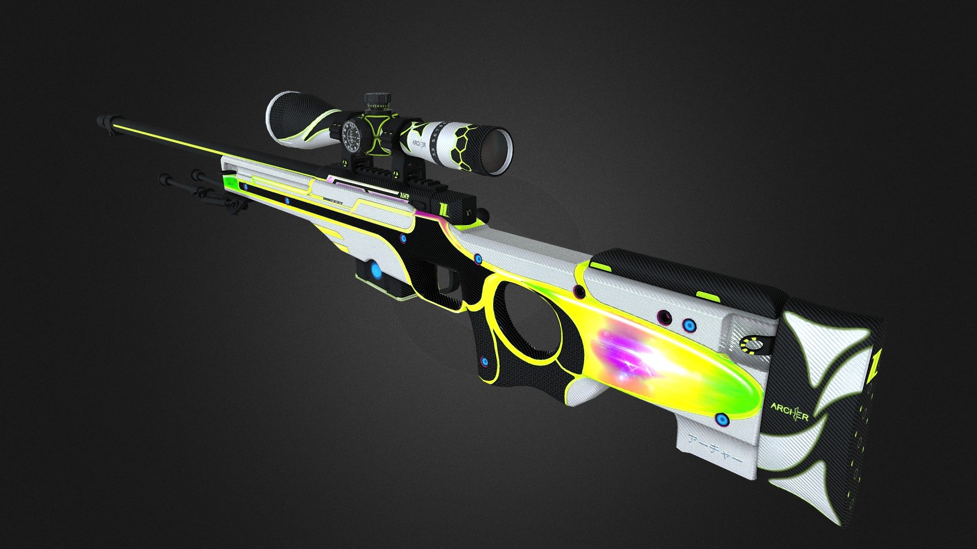 Archer - 3D model by Il (@Ilnoor) [db50429] - Sketchfab