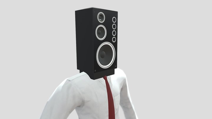 Speakerman 3D models - Sketchfab