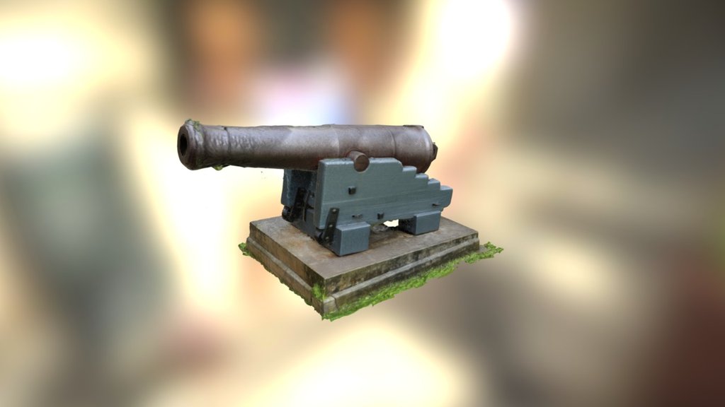 Portland Cannon - 3D model by David Cottrill (@david.a.cottrill ...