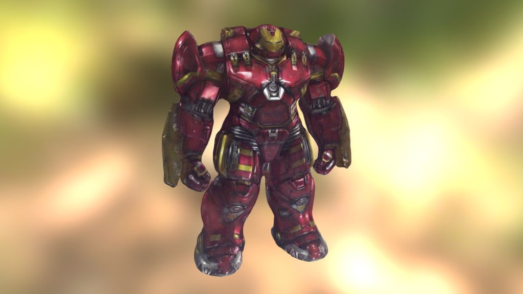 Hulkbuster (Avengers - Age of Ultron) - 3D model by Miim3D (@cosloko ...