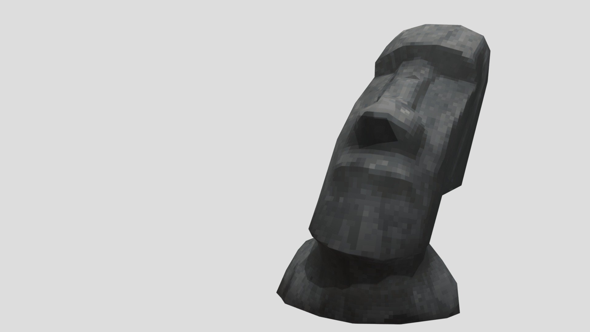 PSX Low Poly Moai - Download Free 3D model by stormyFish [db56481 ...