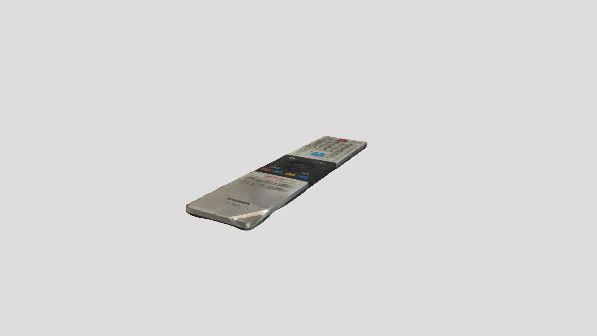 Toshiba tv remote - 3D model by Nick1501 [db56877] - Sketchfab