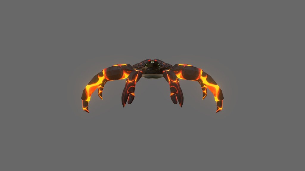 Molten Crab - 3D model by jcman [db56f0f] - Sketchfab