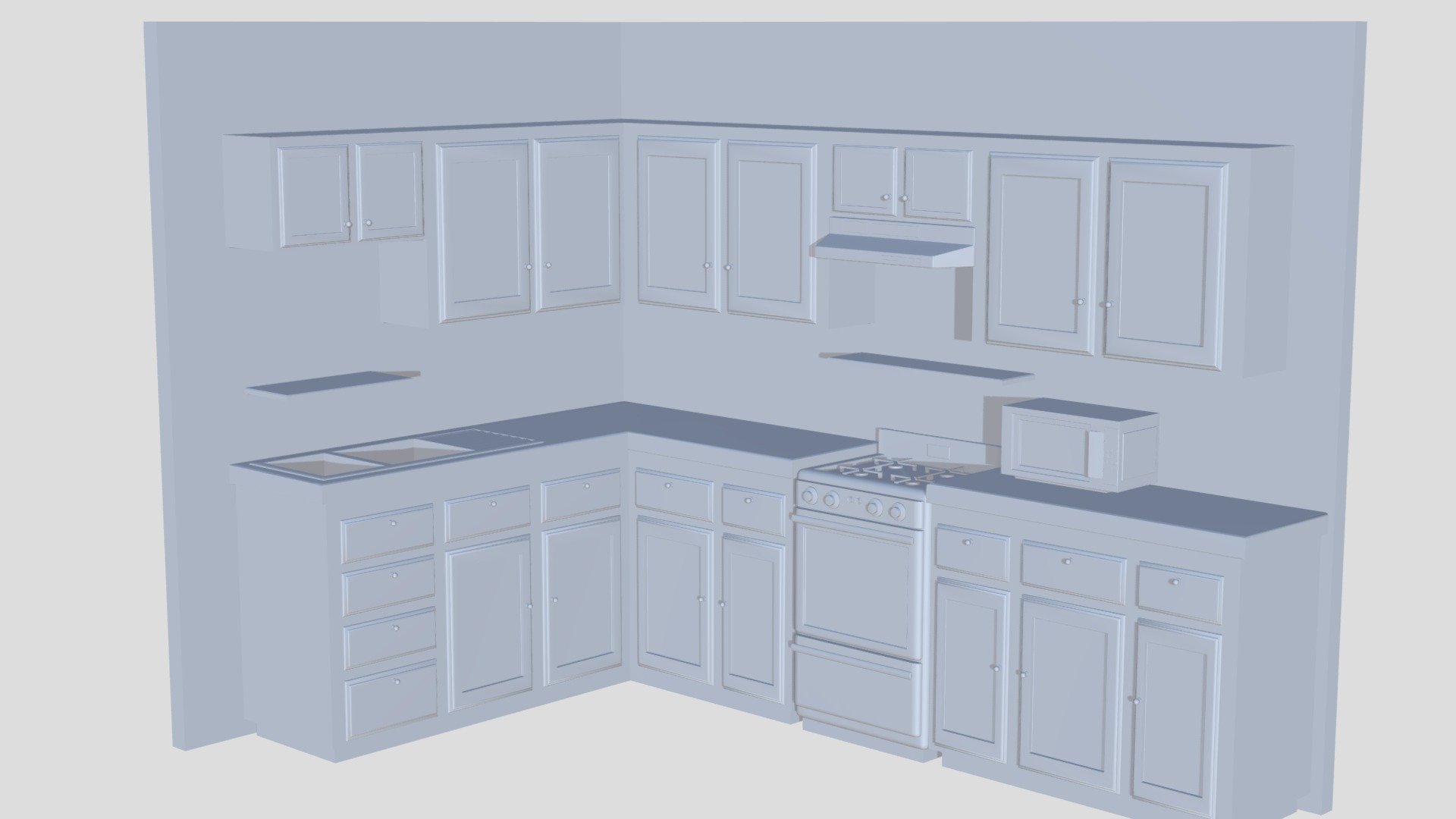 KitchenWIP - 3D model by jheinemann2 [db59495] - Sketchfab