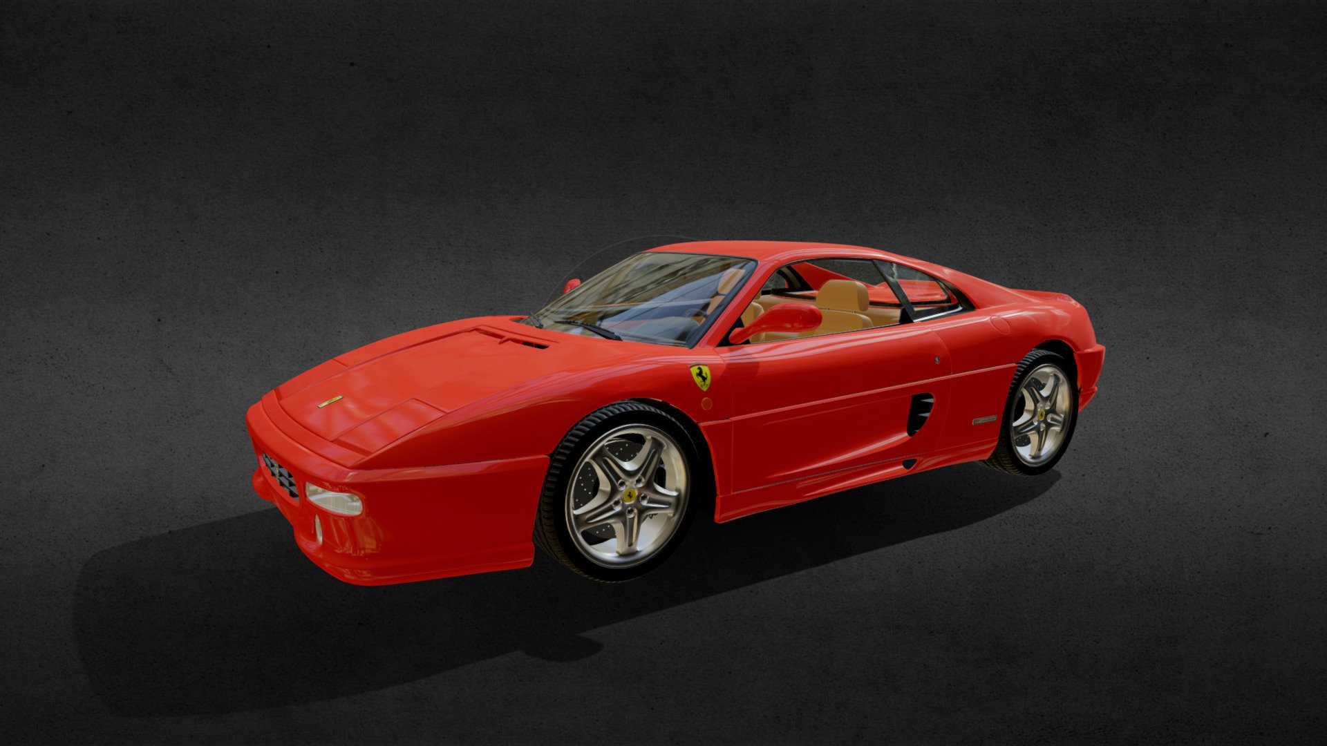 Ferrari F355 F1 - 3D model by byegdesign [db59729] - Sketchfab