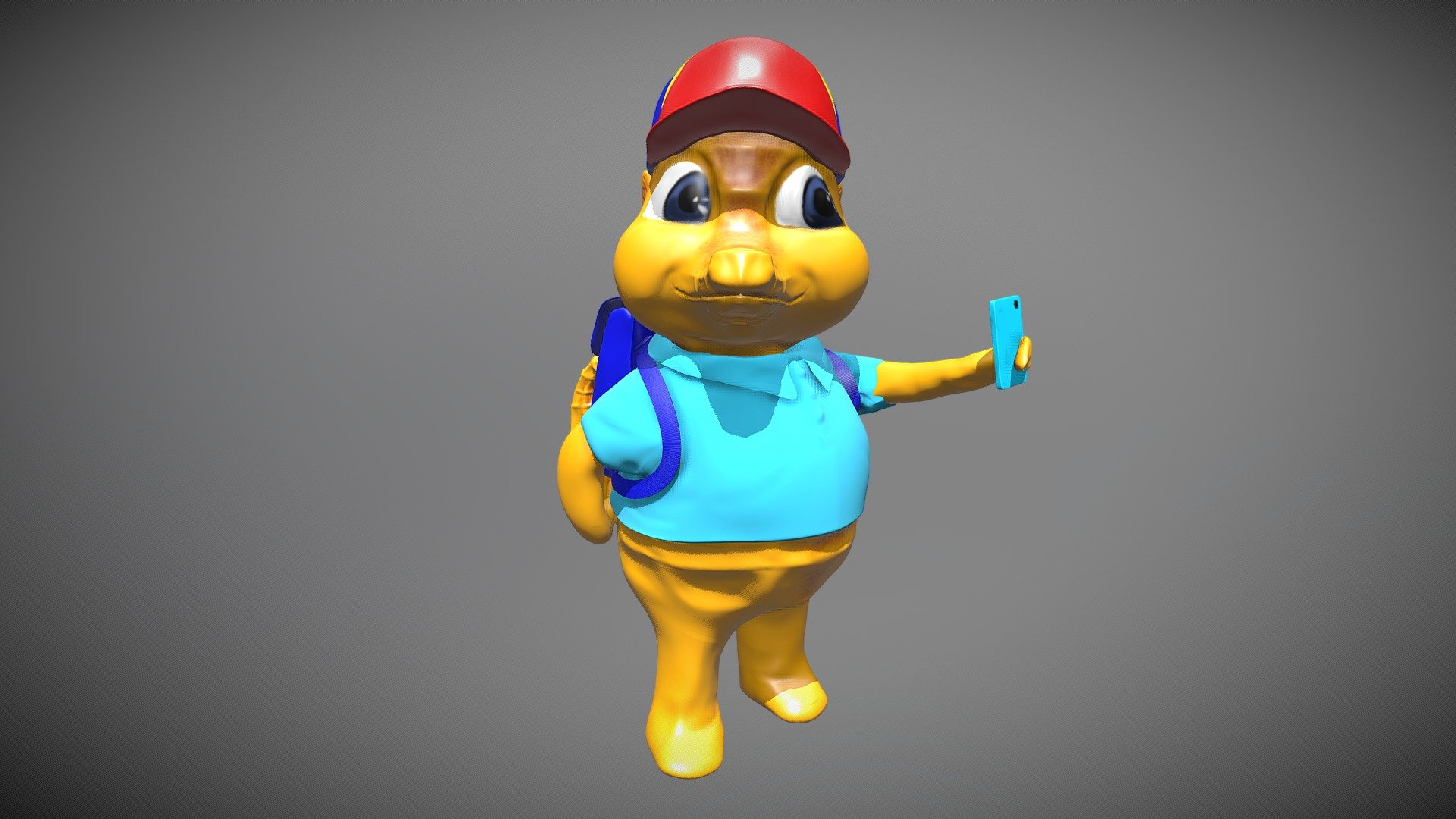 Maskot seahorse - 3D model by Verdant (@verdant.stu) [db59737] - Sketchfab