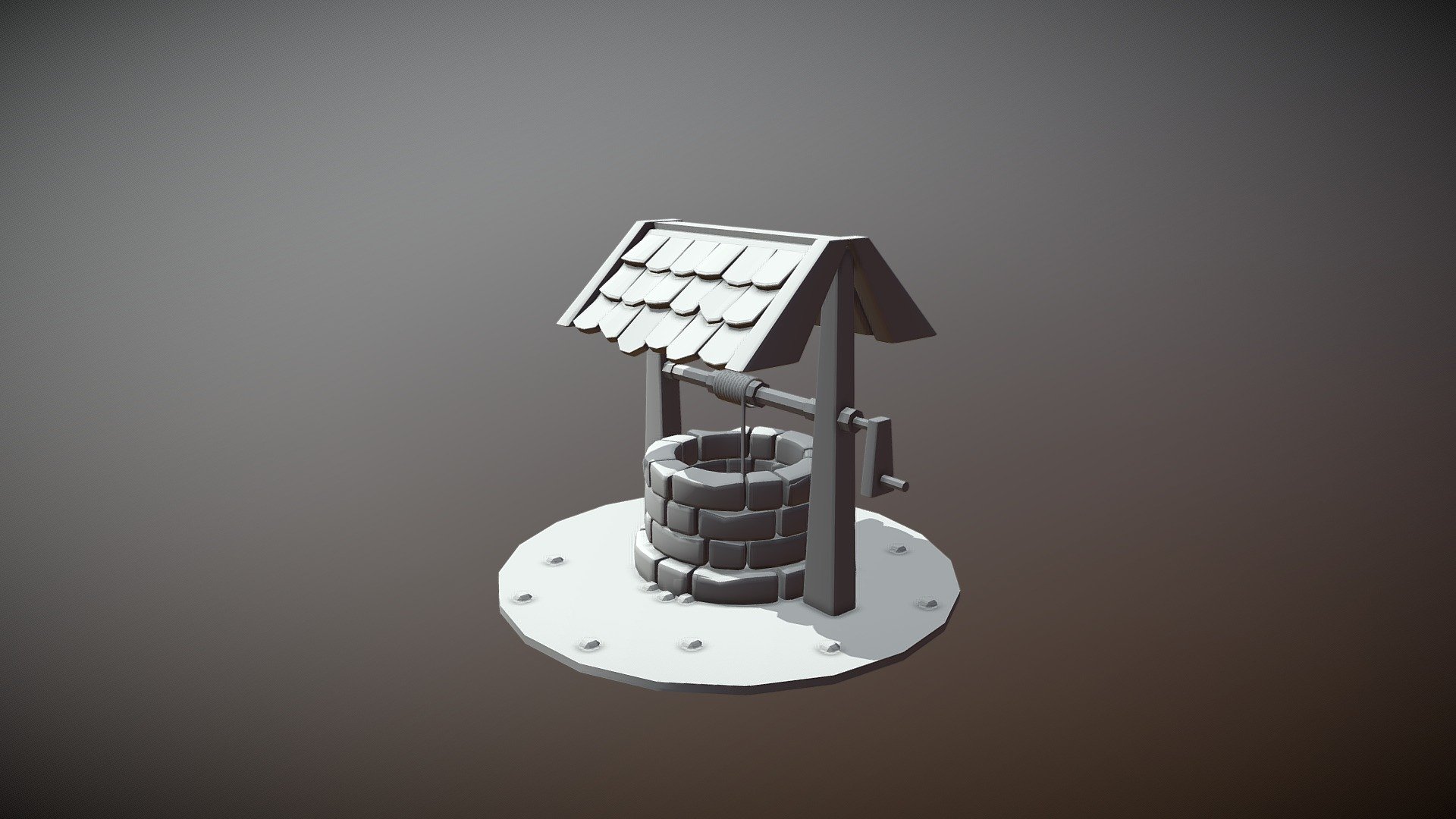 An old well - Download Free 3D model by jones (@JonesMetrac) [db5ae48 ...
