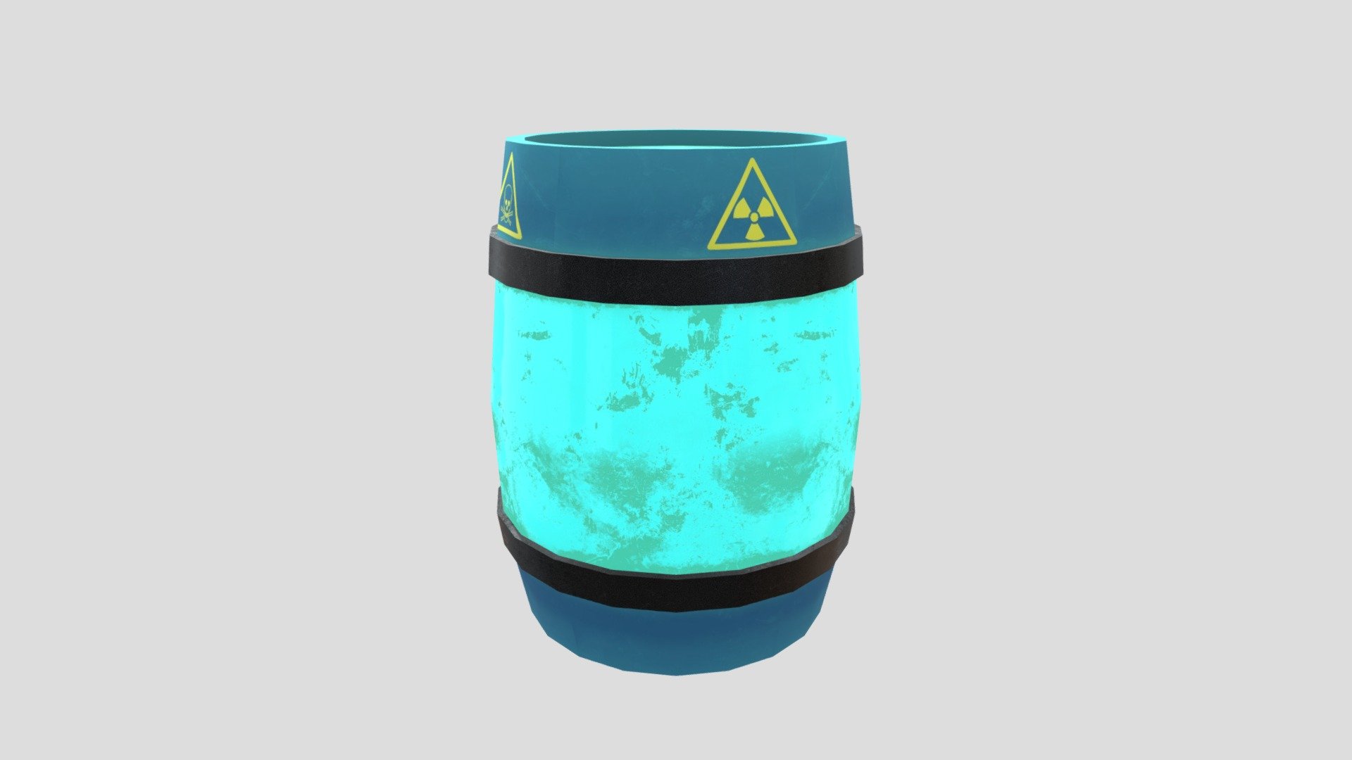 Sci Fi Barrel - 3D model by sazz0 [db5c38f] - Sketchfab