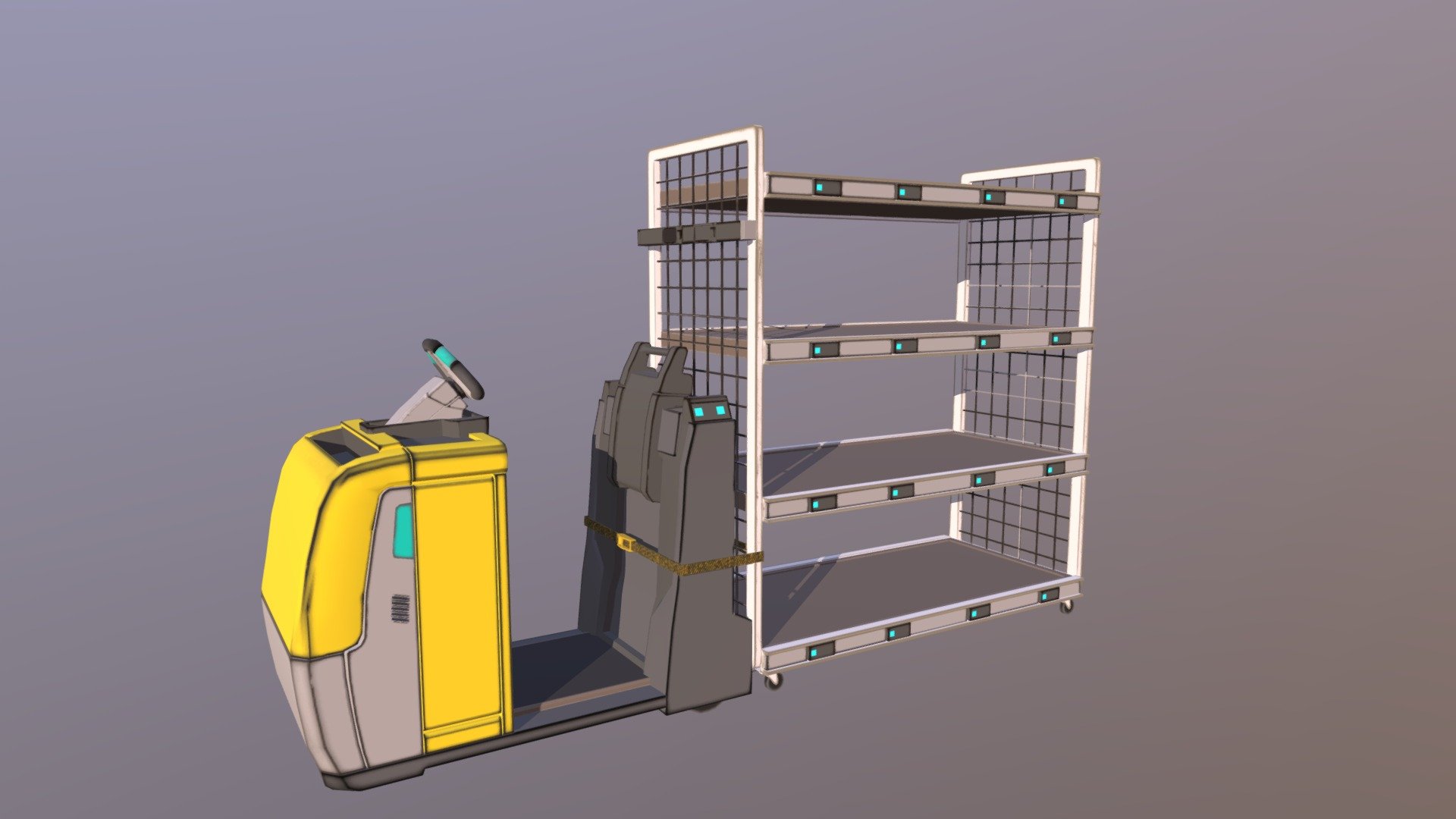 Jungheinrich ECE 225 - 3D model by Speklapje [db5c84b] - Sketchfab
