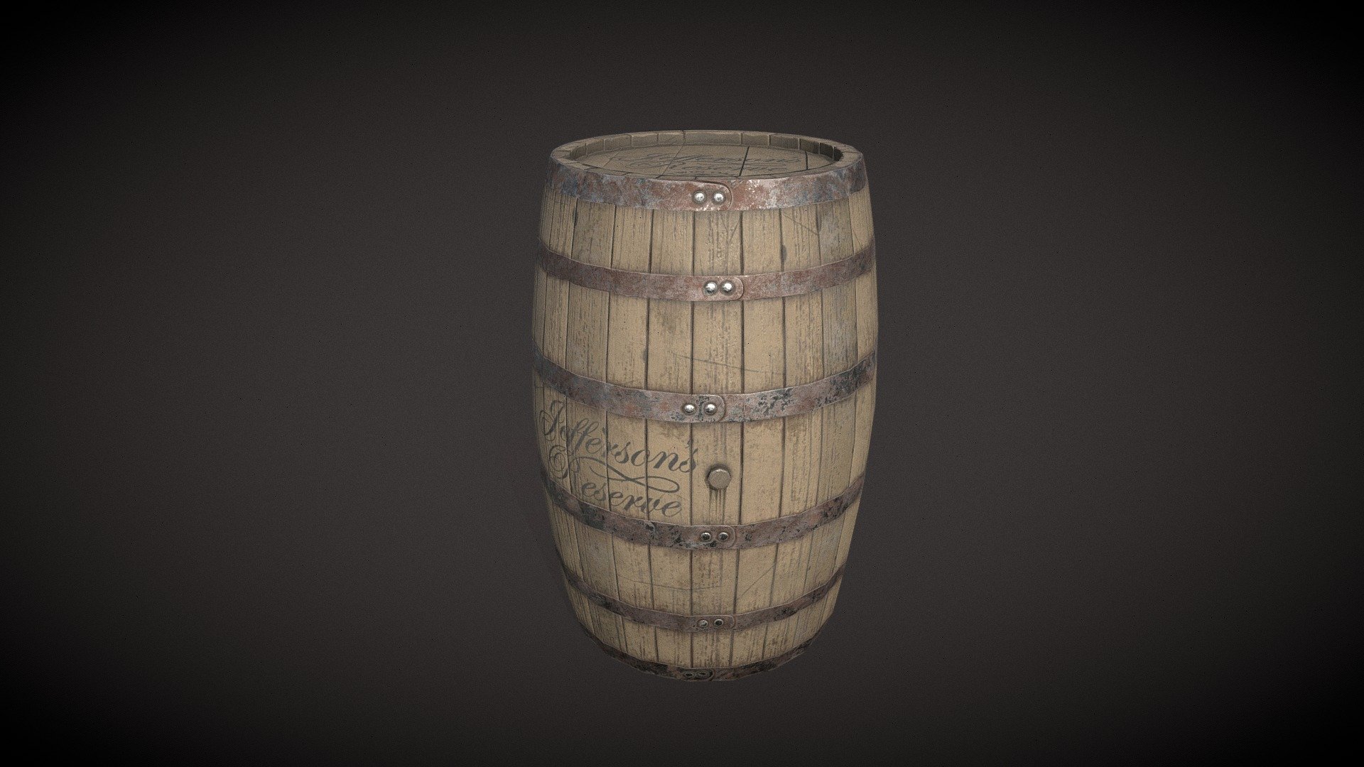 barrel - Download Free 3D model by Vladyslav Holhanov (@vladicom08 ...