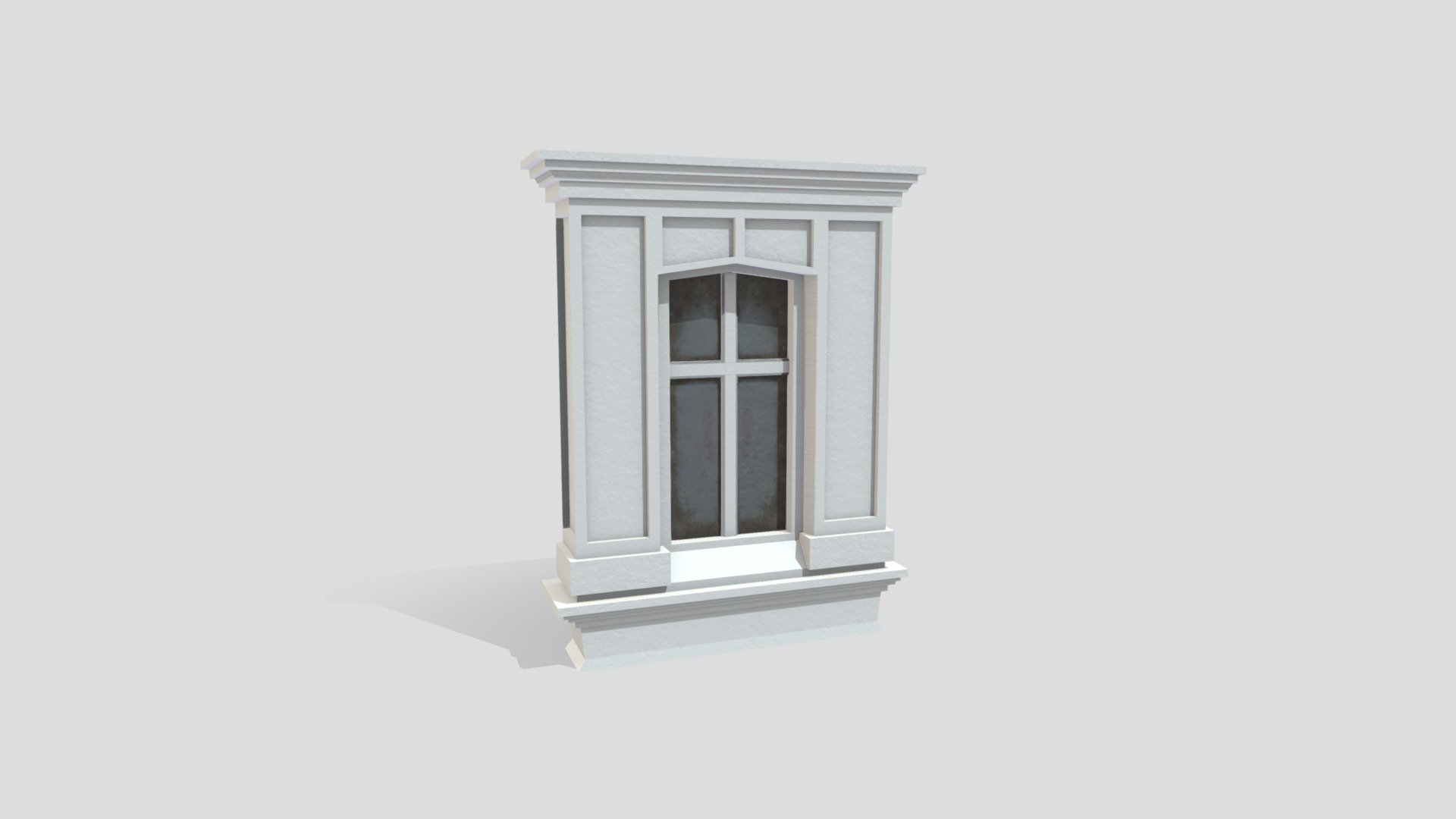 Classic Building Window - Download Free 3D model by Evan16 (@evan_16 ...