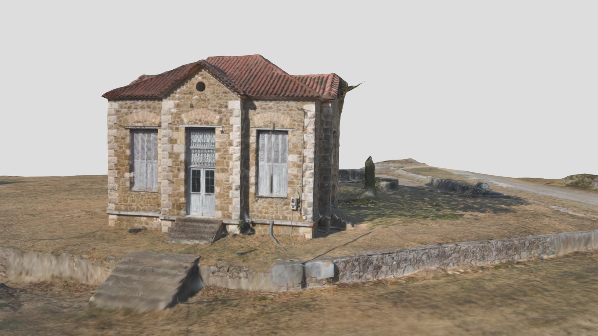 Old Building In Meligala - Download Free 3D model by Andrew.Aliferis ...