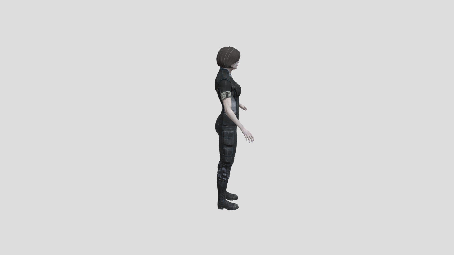 me3_gabby_fbx - Download Free 3D model by birdf5994 [db61b91] - Sketchfab