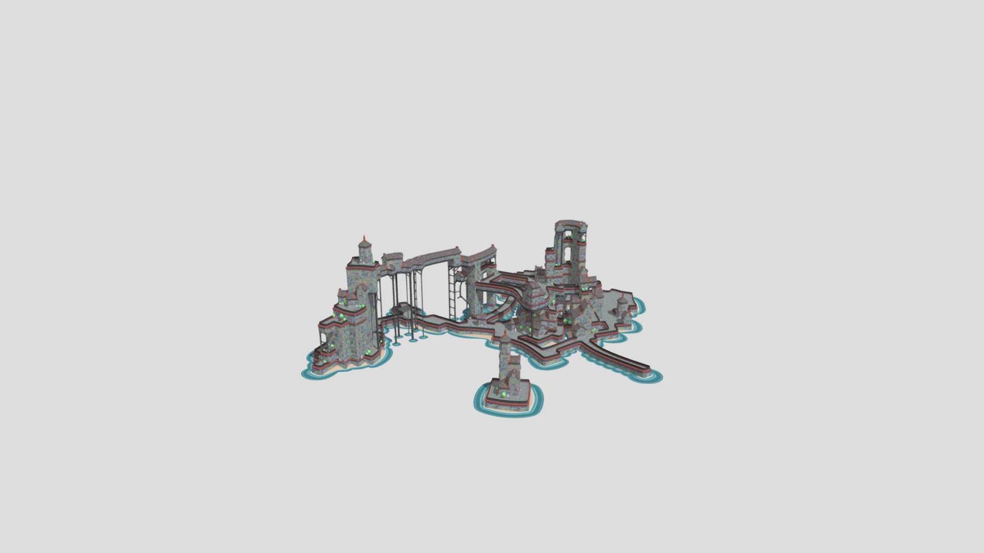 Town Color - 3D model by jasonmb [db61e4a] - Sketchfab