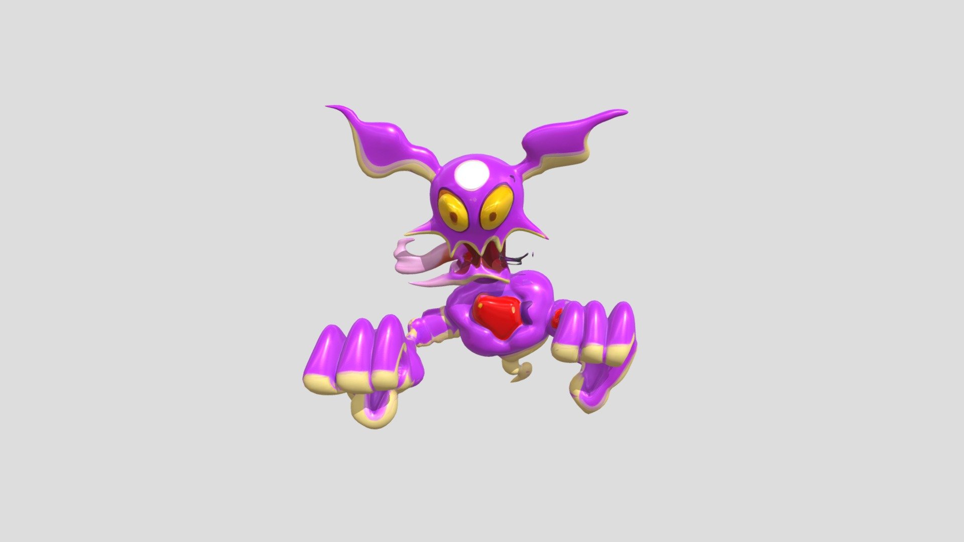 Mario & Luigi - SuperStar Saga - Cackletta Soul - 3D model by carles ...