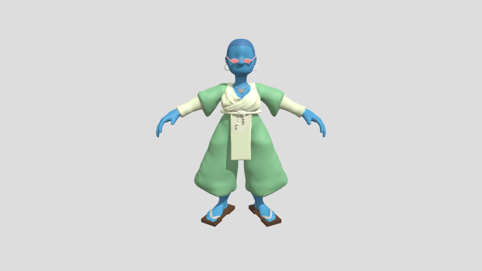 Monk - Download Free 3D model by Huntrezz.Janos (@Huntrezz) [db6411c ...