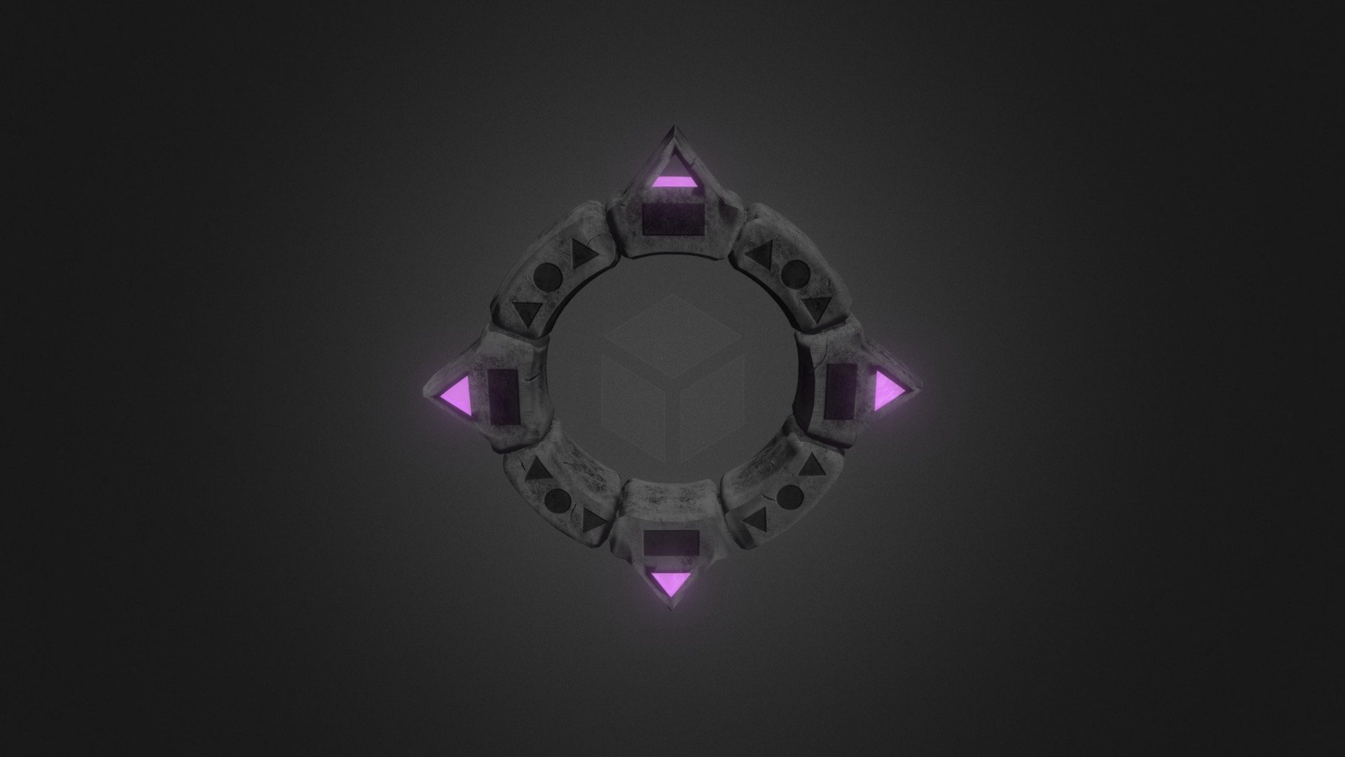Purple Portal - 3D model by citihik [db64c0f] - Sketchfab