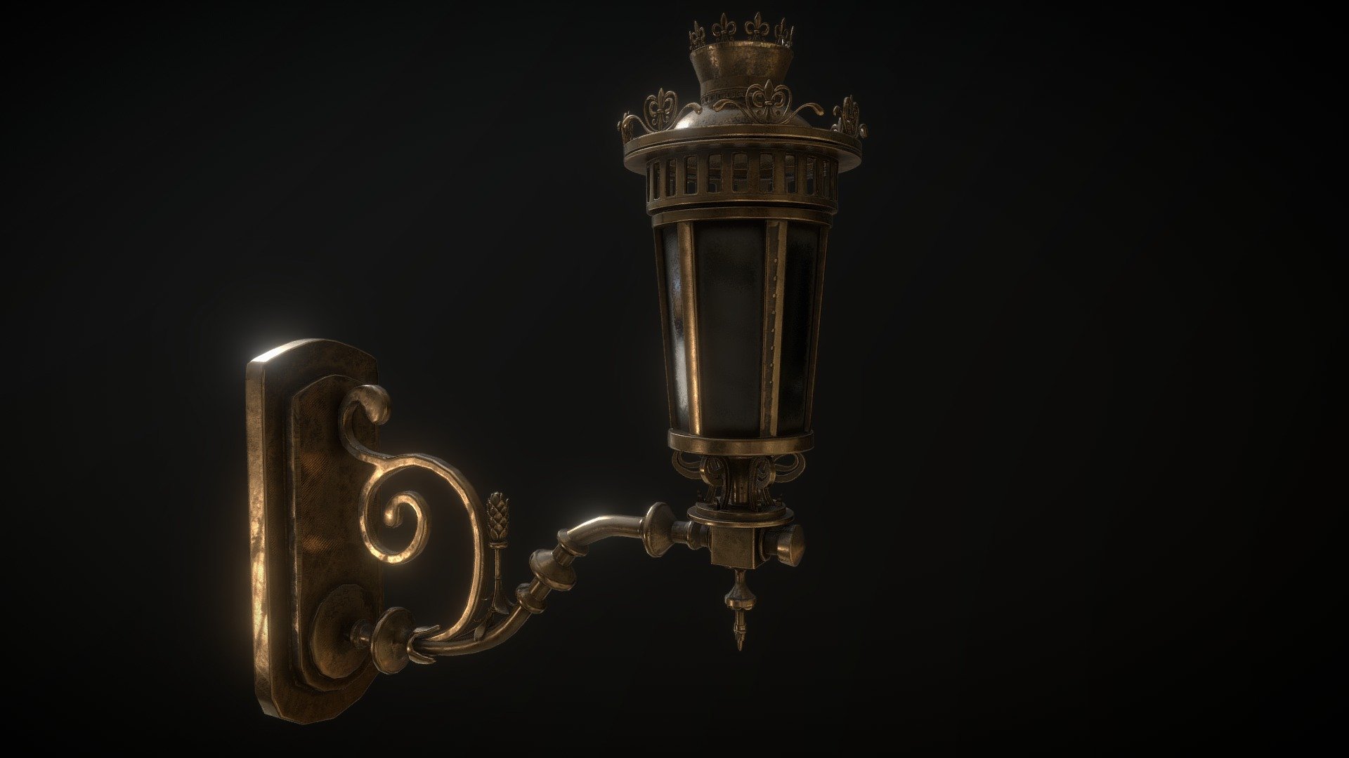 SOLID COPPER LAMP - Buy Royalty Free 3D model by rajatnidaria [db6692e ...