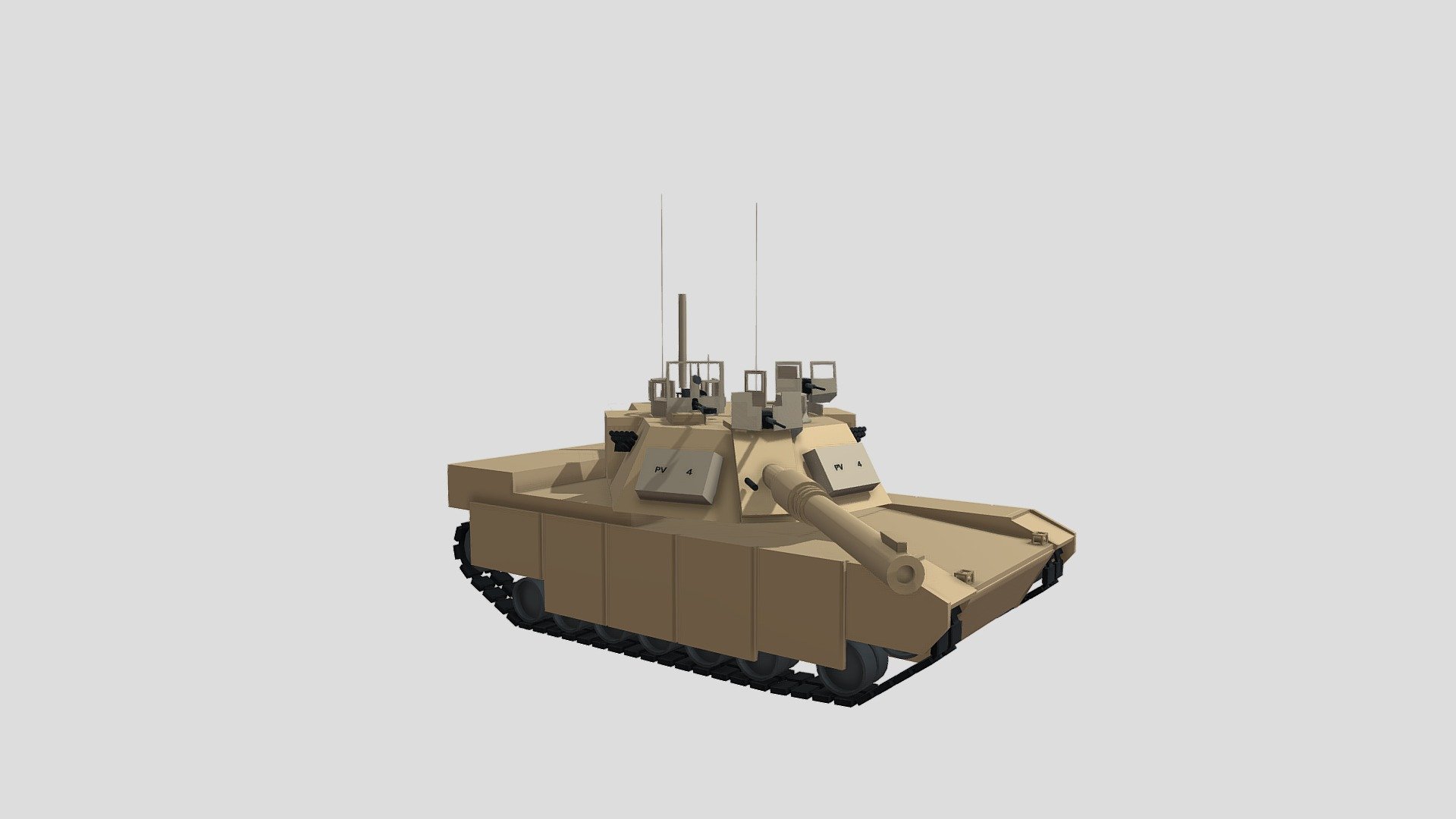 M1A2 Abrams SEP V3 - Download Free 3D model by Spark_Customs [db66972 ...