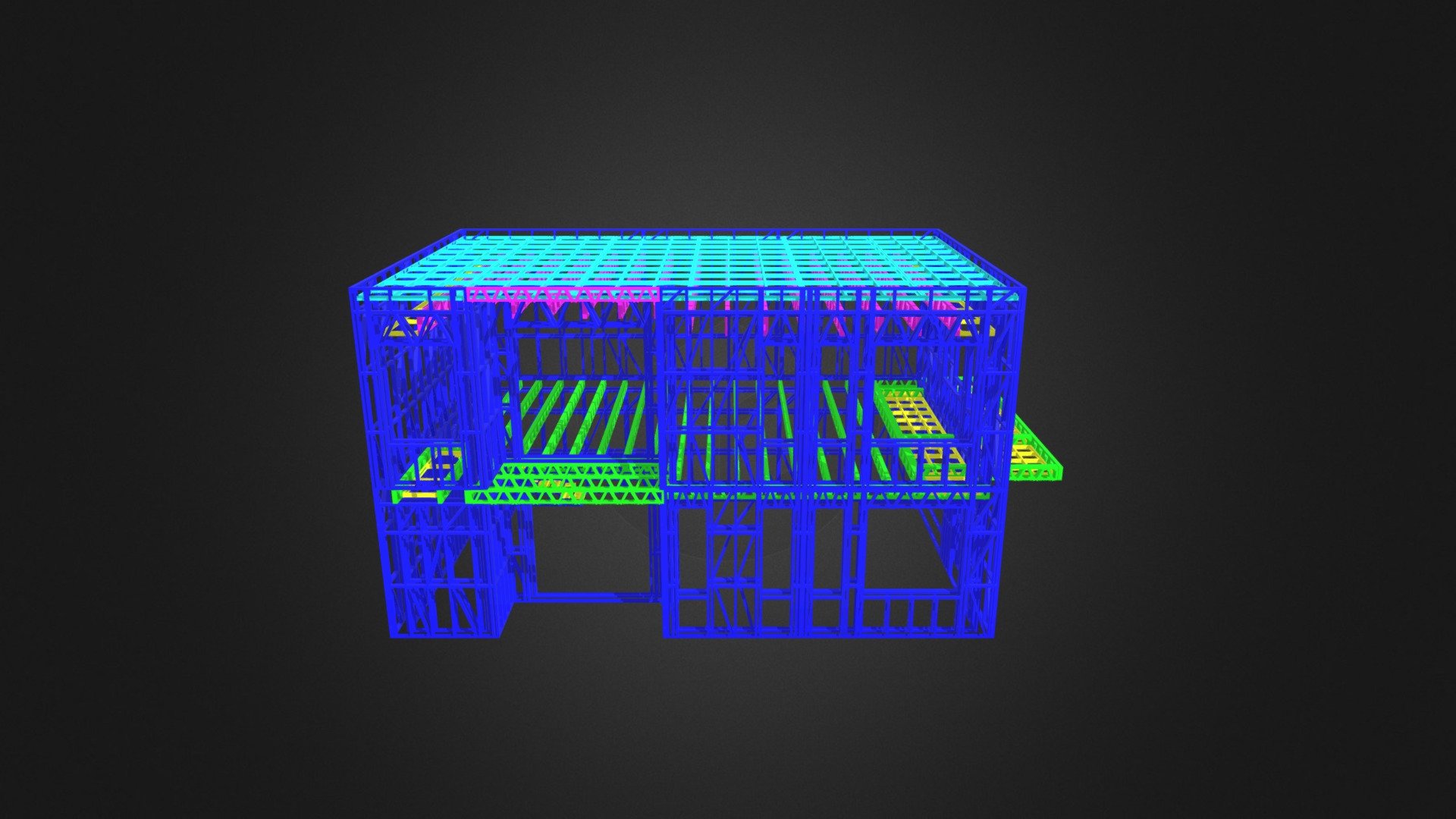 Здание 17.1 - 3D model by Frame Factory (@lozenkow) [db66ae3] - Sketchfab