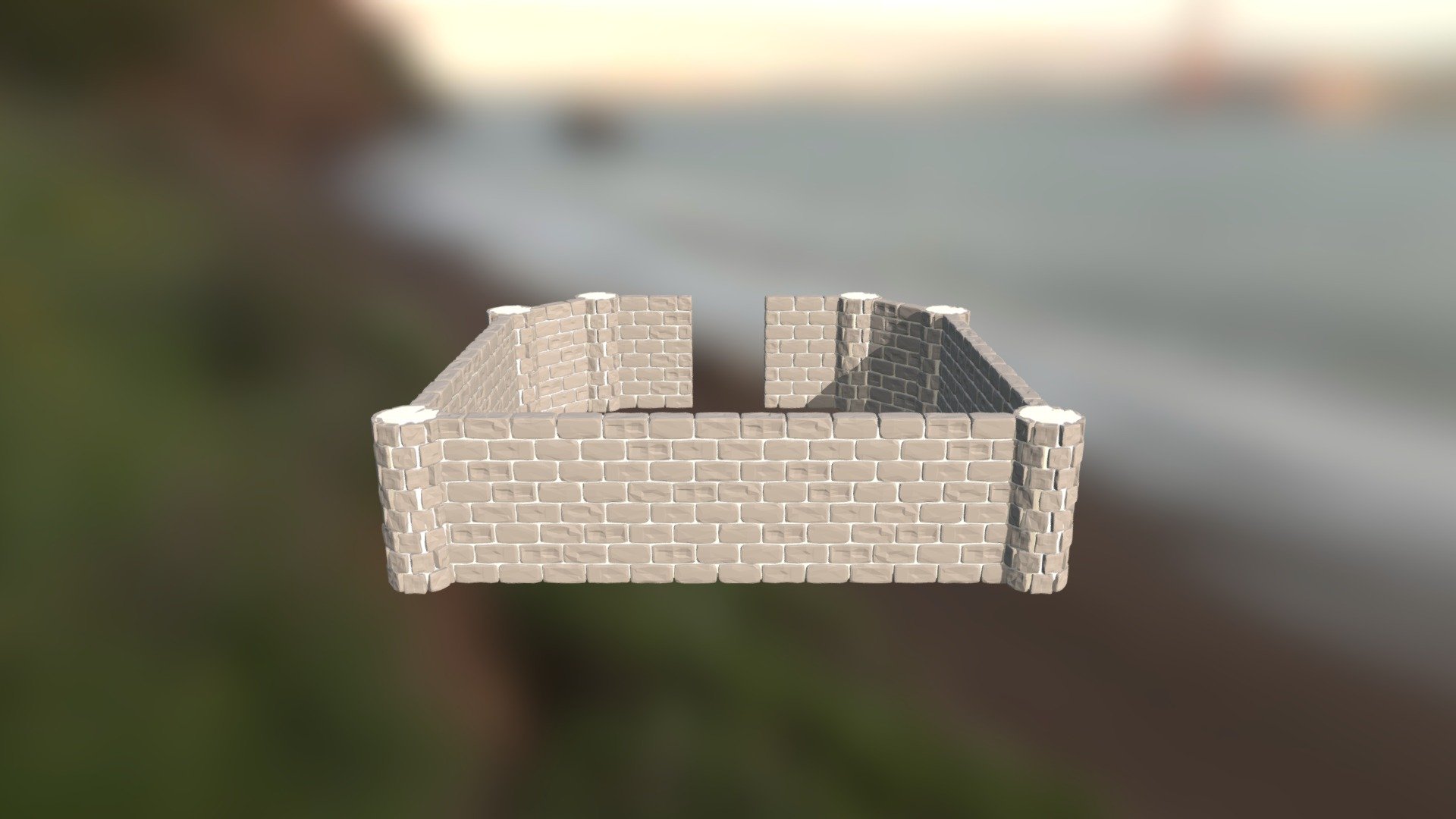 Fort - 3D model by Elijah2001 [db67000] - Sketchfab