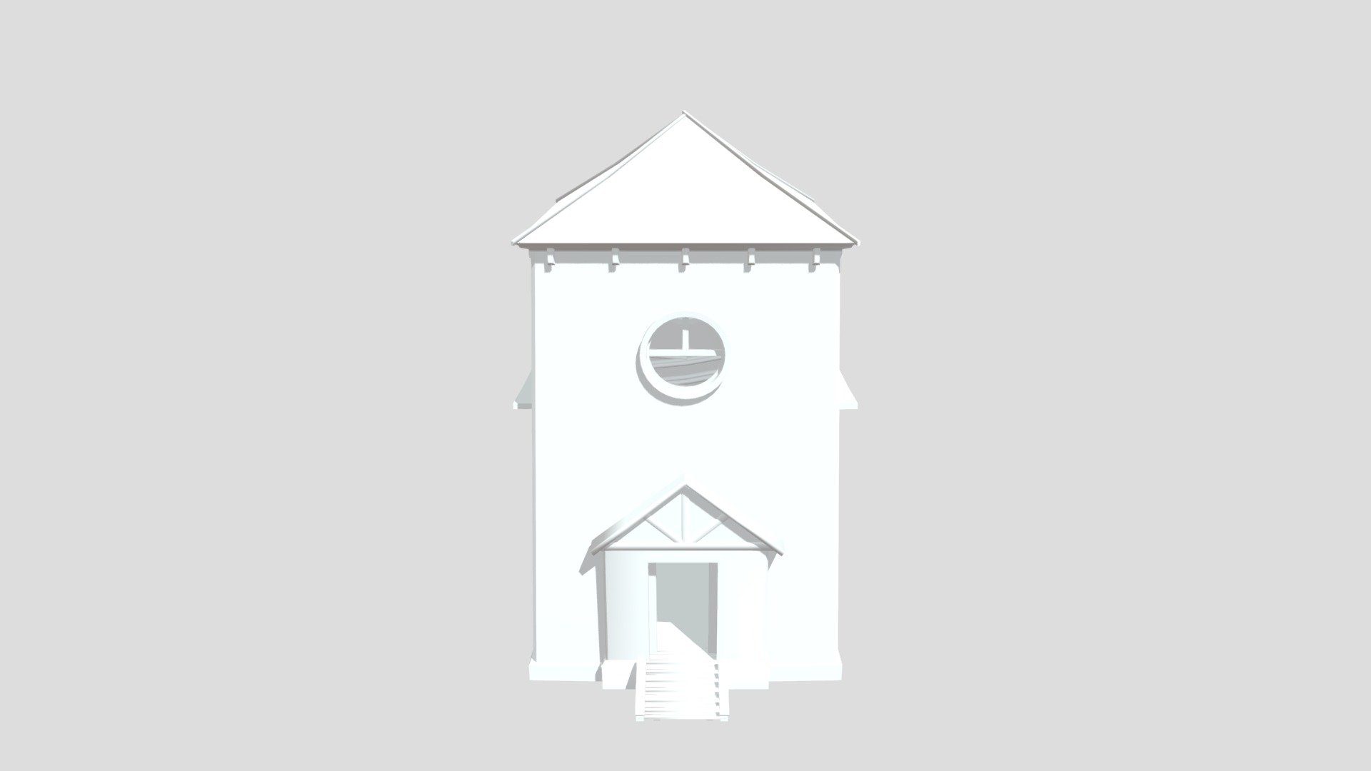 Guard House - Download Free 3D model by abhisekh_nath [db693da] - Sketchfab