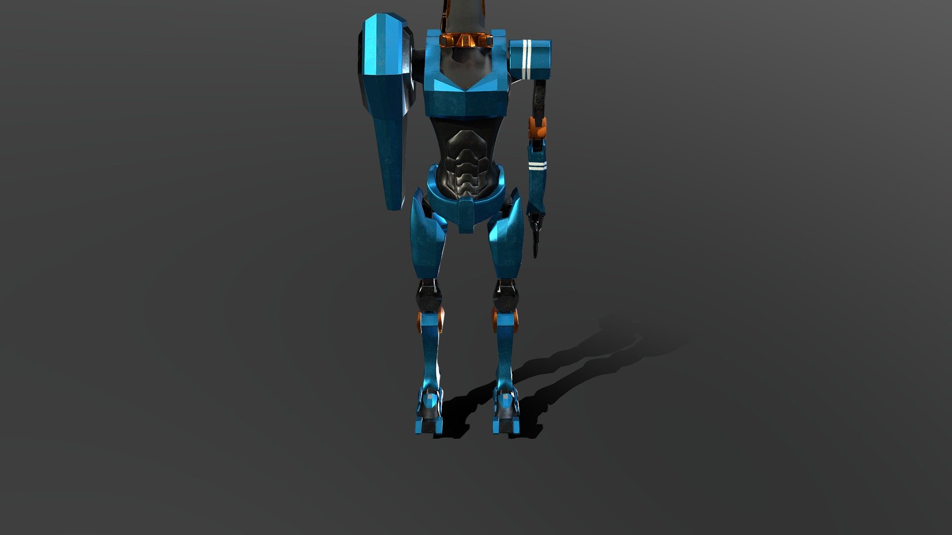 Robot Soldier - 3D model by samrheese [db6a402] - Sketchfab