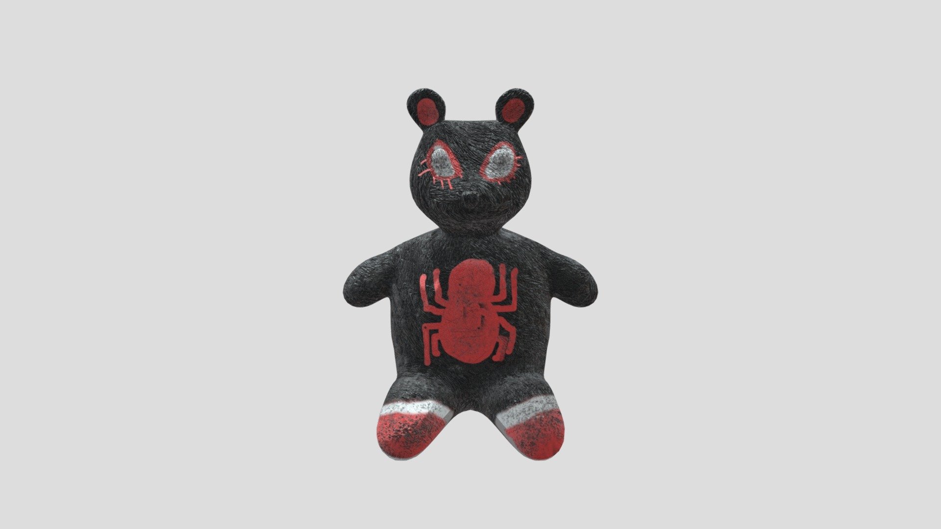 worn out spider bear - 3D model by khalilpippen [db6aaad] - Sketchfab