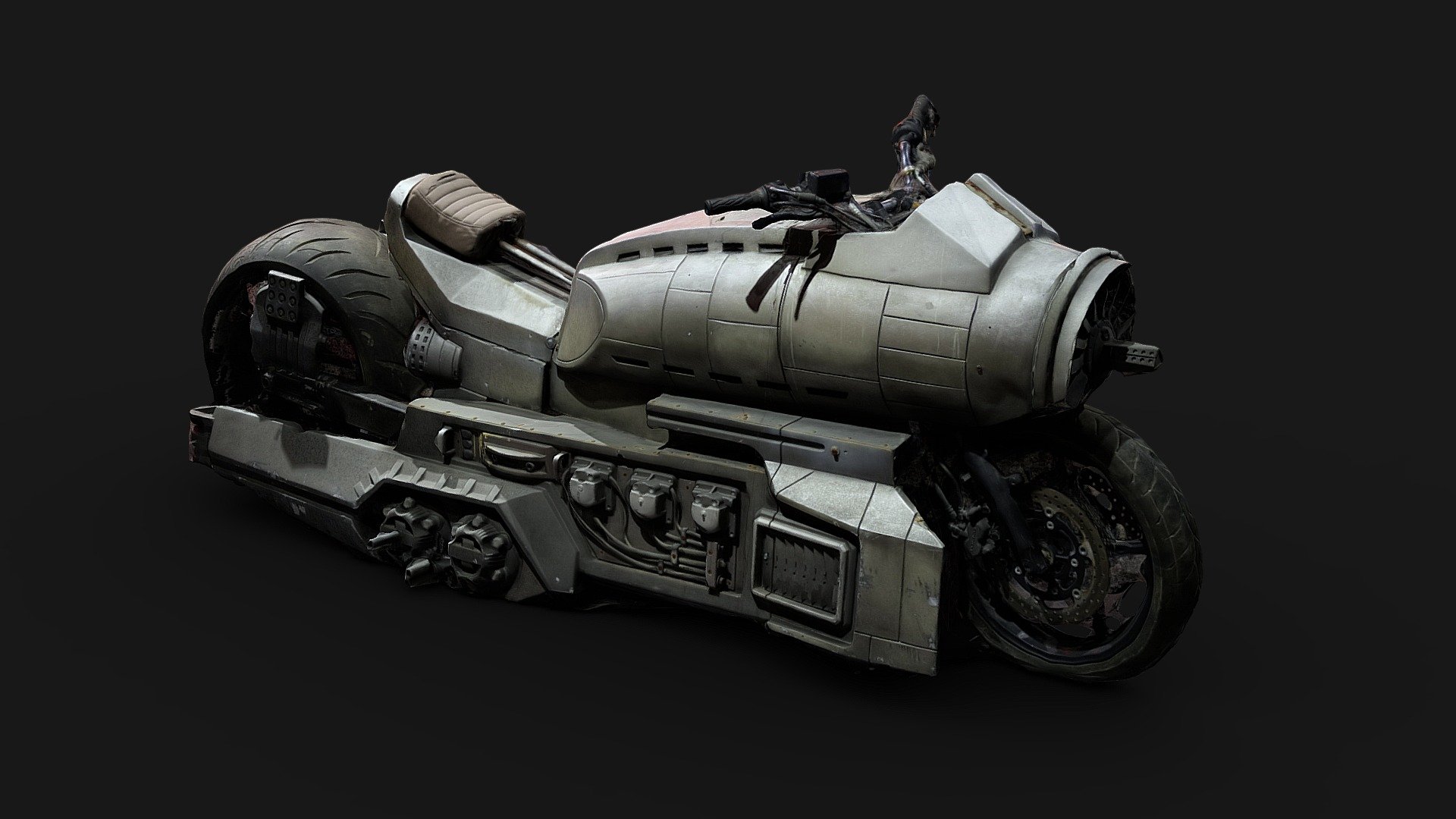 Jet motorcycle - Download Free 3D model by Austin Beaulier (@Austin ...