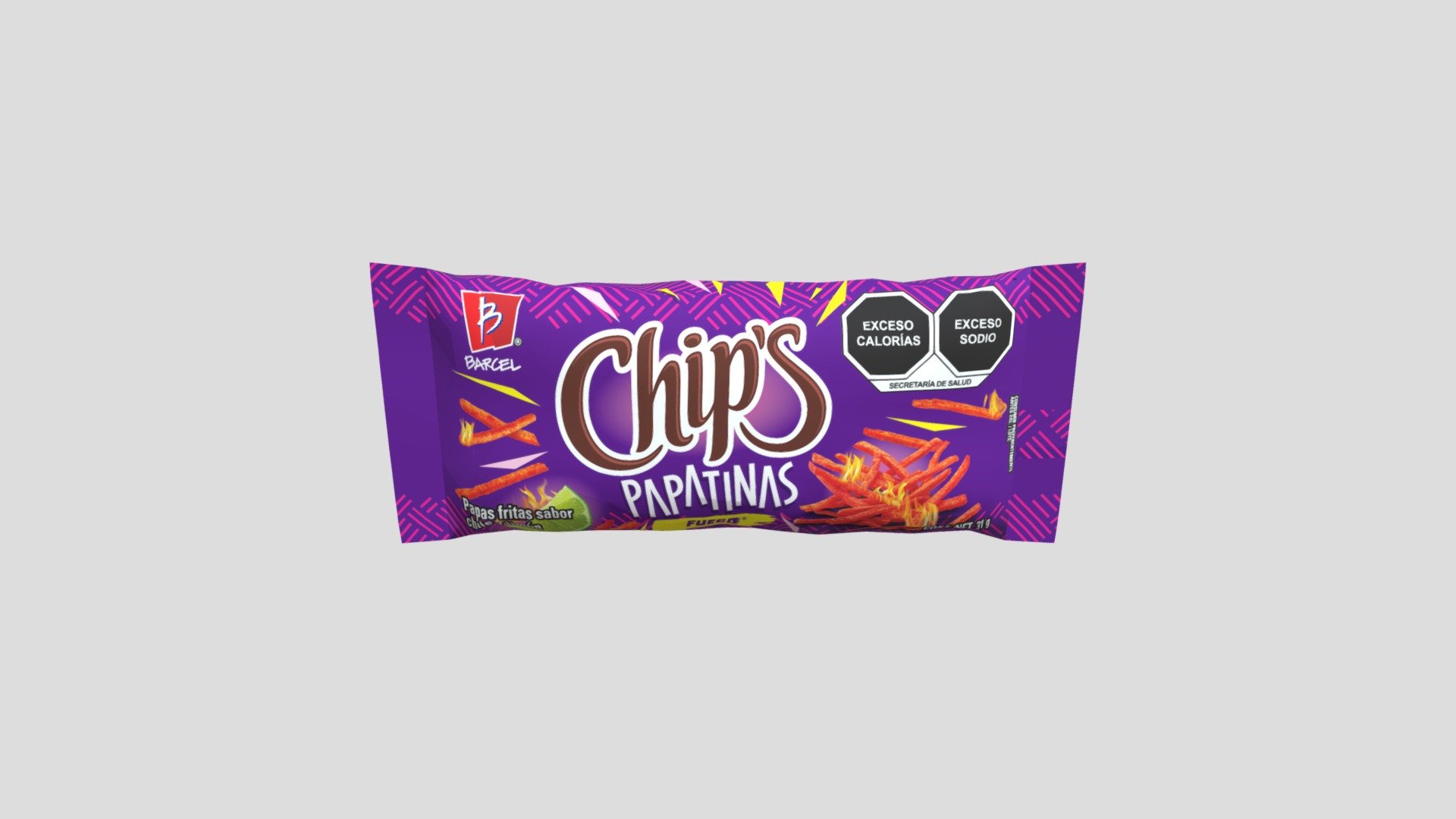 PAPATINAS FUEGO 31G - 3D model by xiumtz [db6b007] - Sketchfab