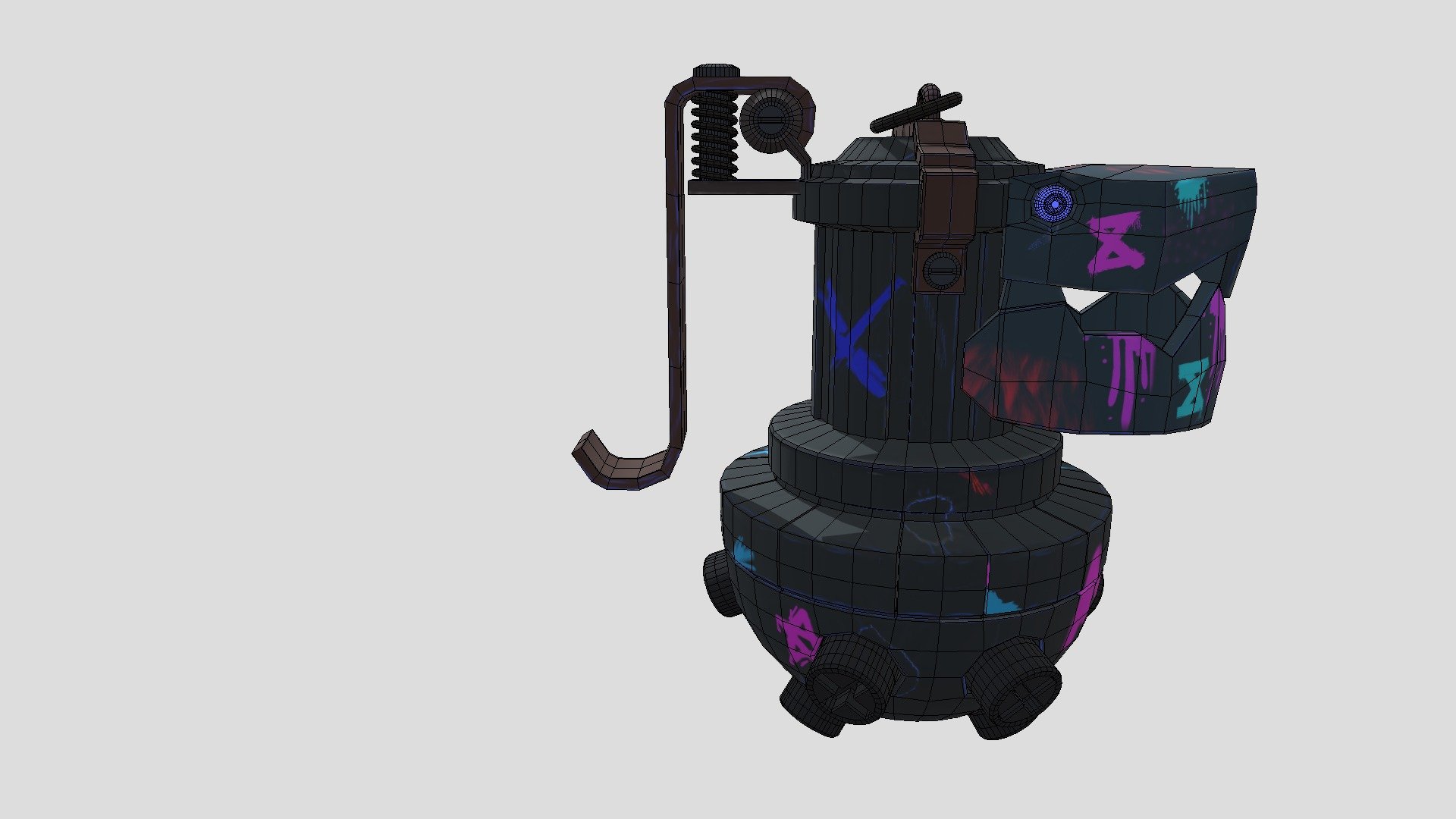Jinx Bomb from serie arcane by riot games - 3D model by Nabiljr ...