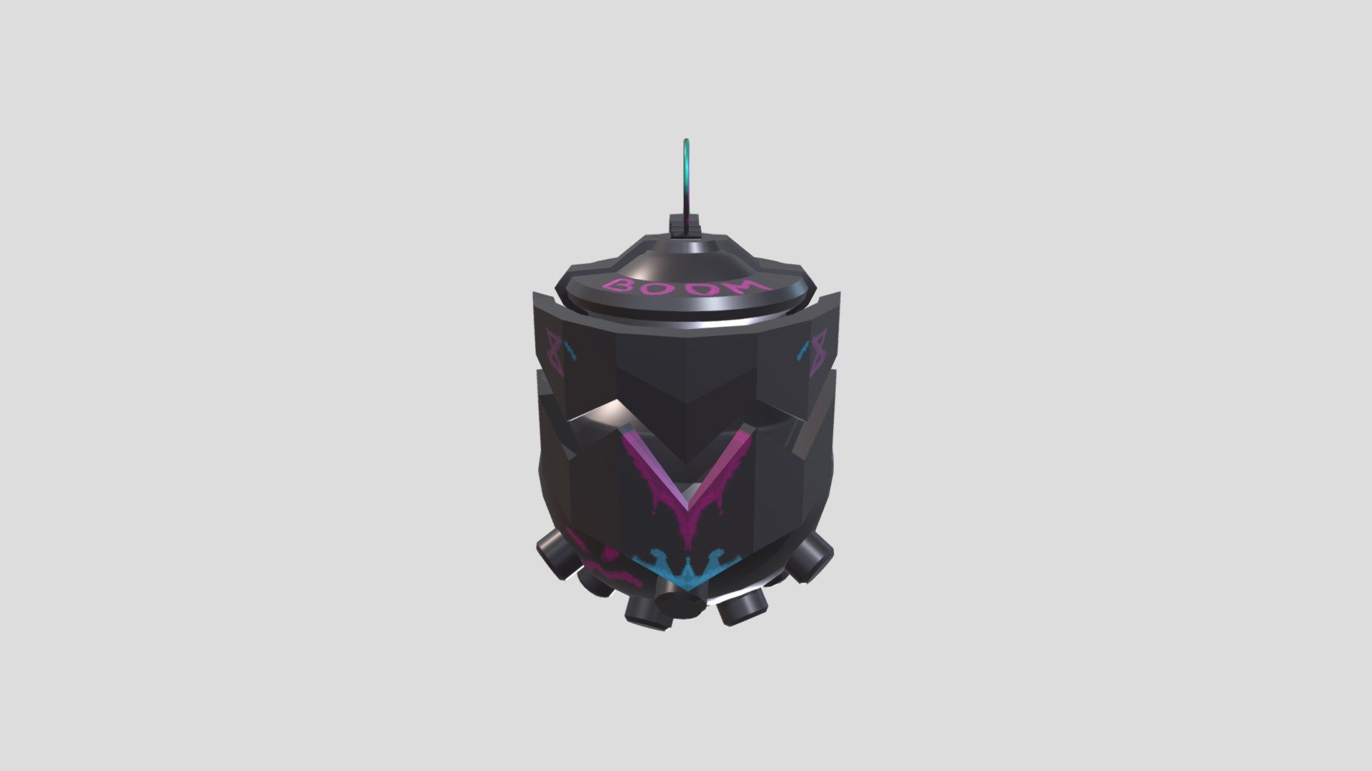 bomb_jinx - 3D model by Lemetayer_Mathys (@kisukeTV) [db6c7b2] - Sketchfab