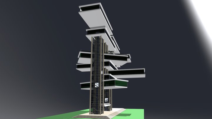 Futuristic-home 3D models - Sketchfab