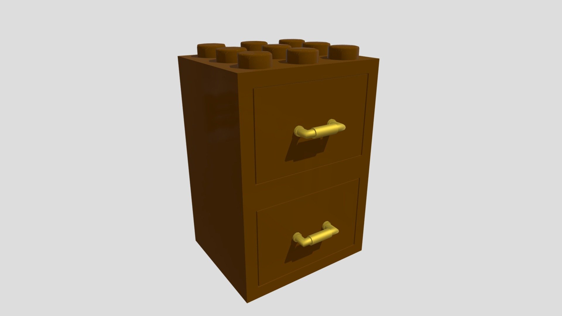Brick Free's Lego Drawer - Download Free 3D model by Eduardo Robert ...