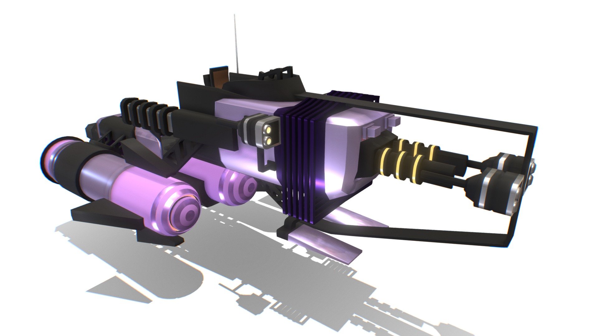 Pod Racer - 3D model by rimehawk [db7085e] - Sketchfab