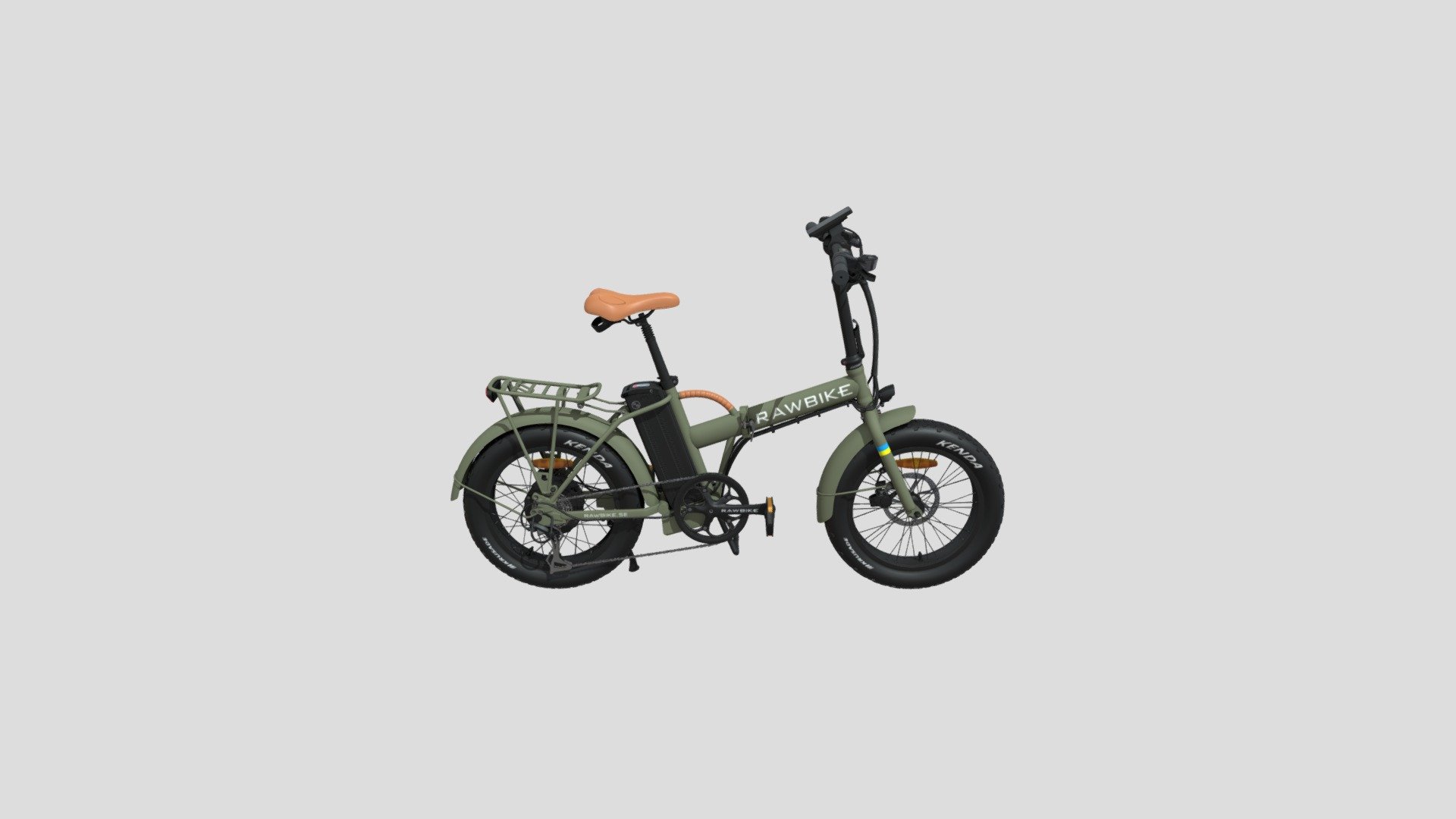 Matte Green Bike - Buy Royalty Free 3D model by 3DImaginationHub ...