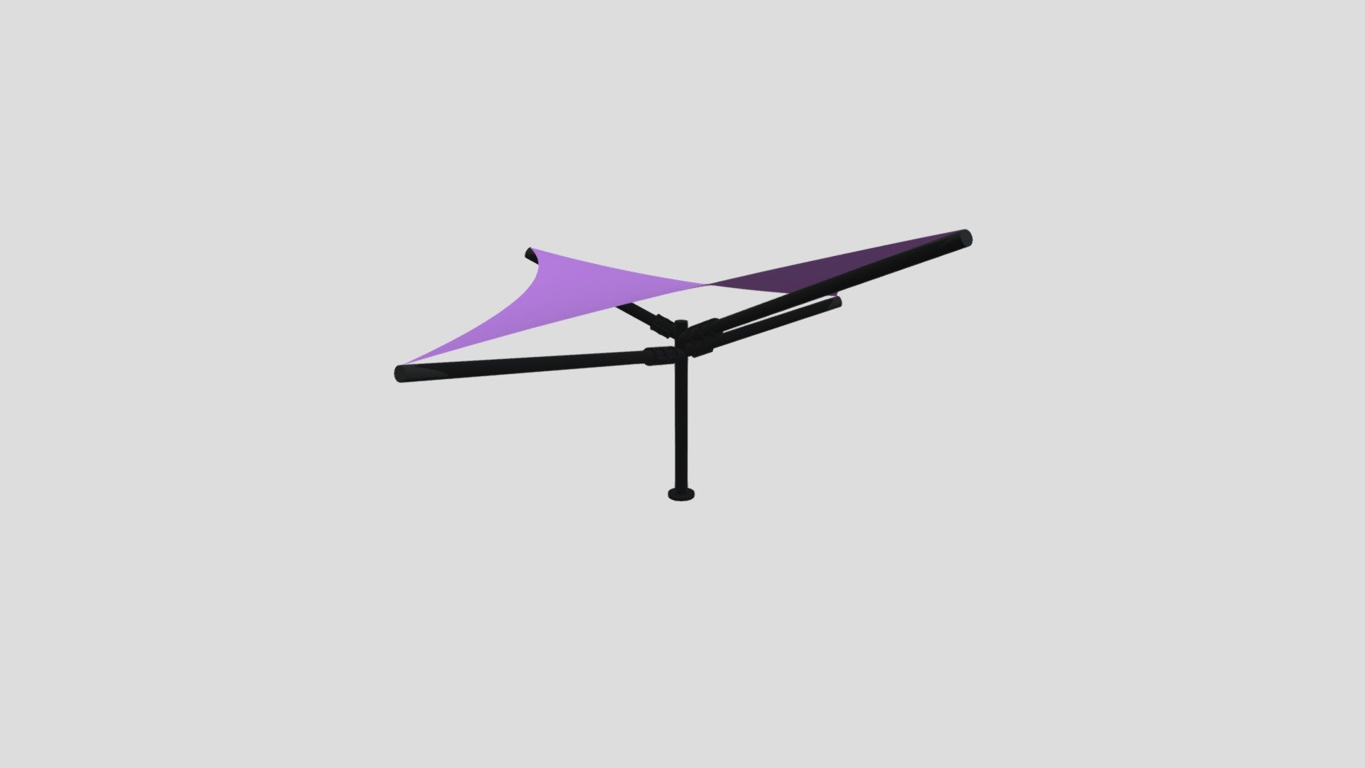 Umbrella - Triangle Wing - Download Free 3D model by Playground Shade ...