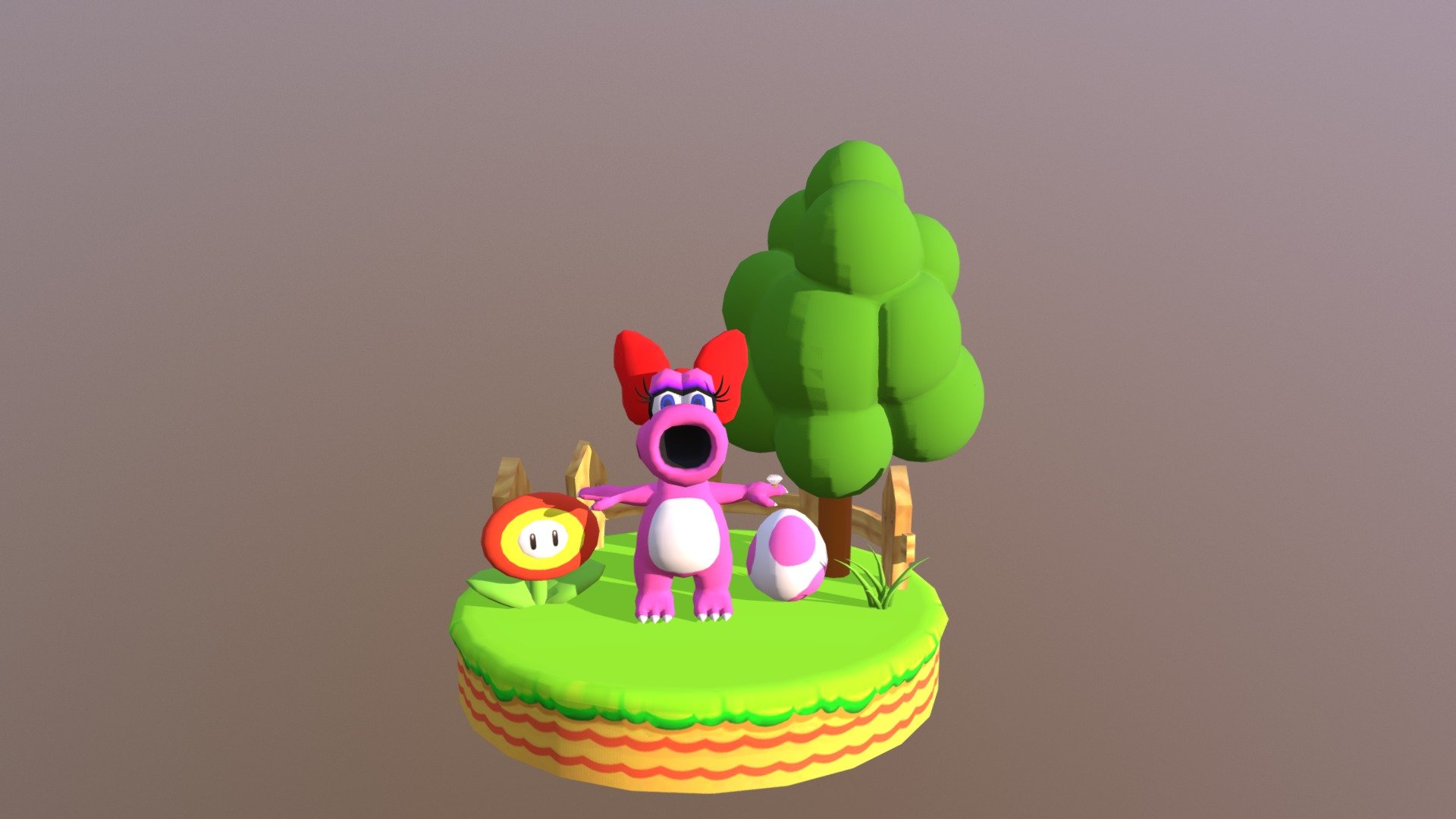 Birdo - 3D model by andrea.gutierrez [db713ec] - Sketchfab