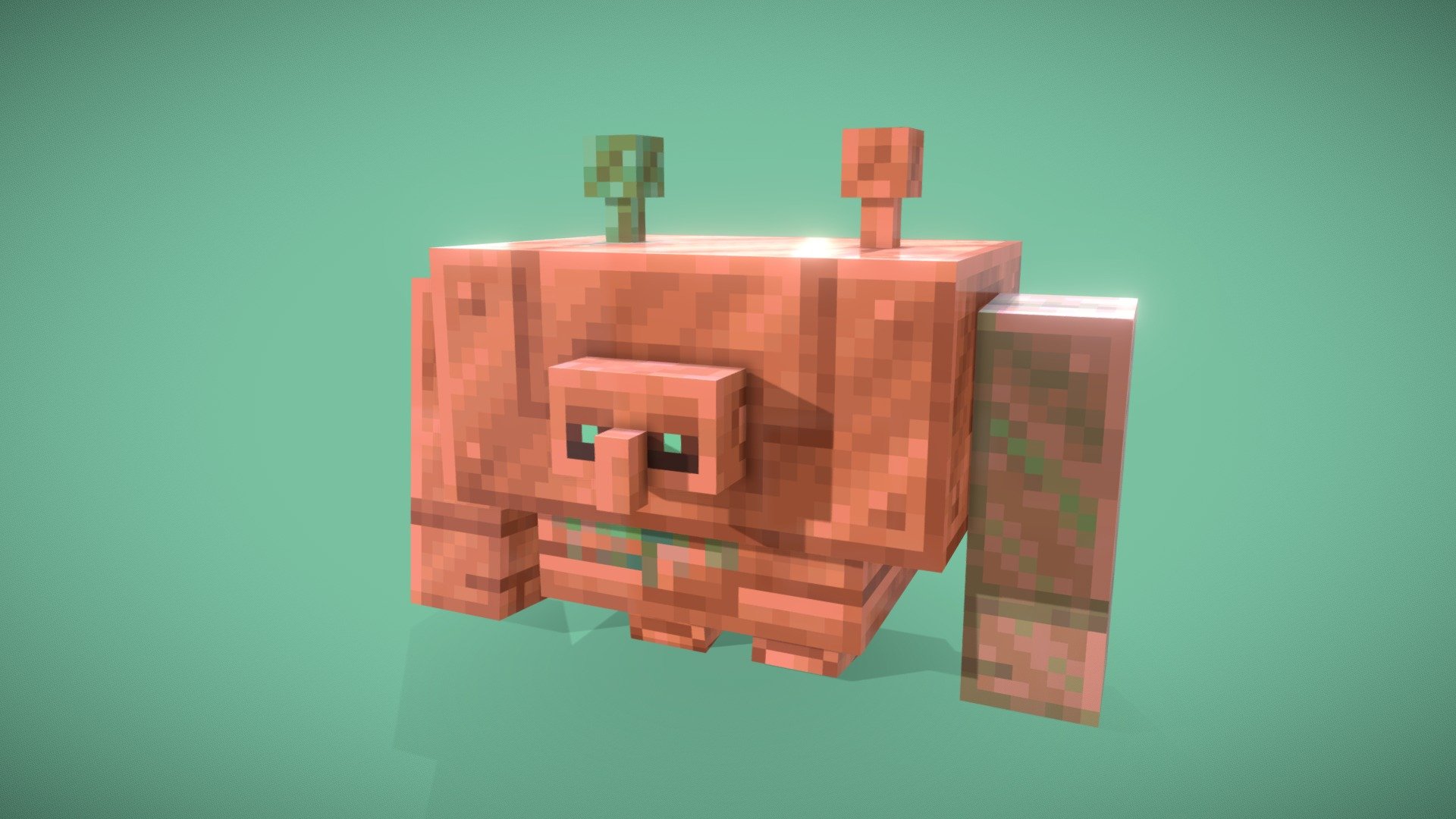 Copper golem boss - 3D model by Survi (@survi_6756) [db72f9d] - Sketchfab