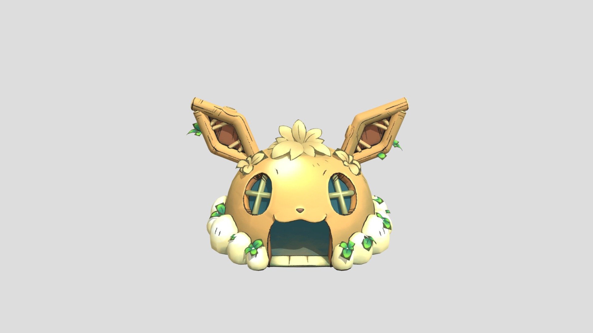 Eevee House - Download Free 3D model by Tigerar1 (@allanromanreyes ...