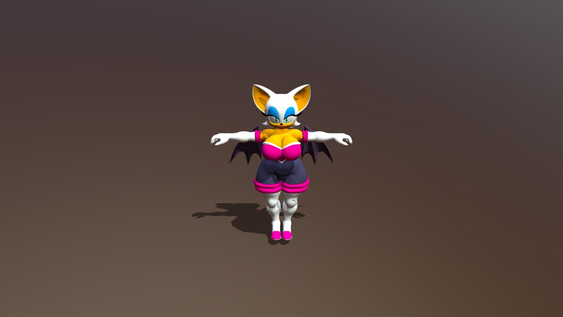 thicc_rouge_the_bat_ - 3D model by garciaembyr29 [db754ab] - Sketchfab