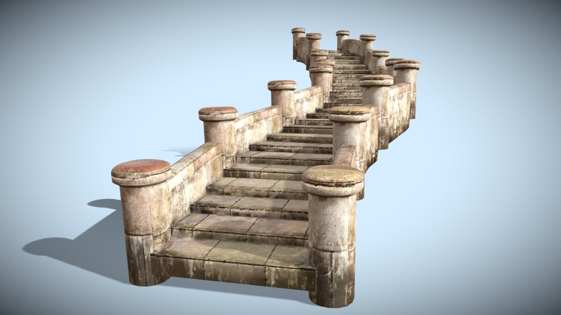 Stairs Cones - Buy Royalty Free 3D model by Pingo (@pingotinto ...