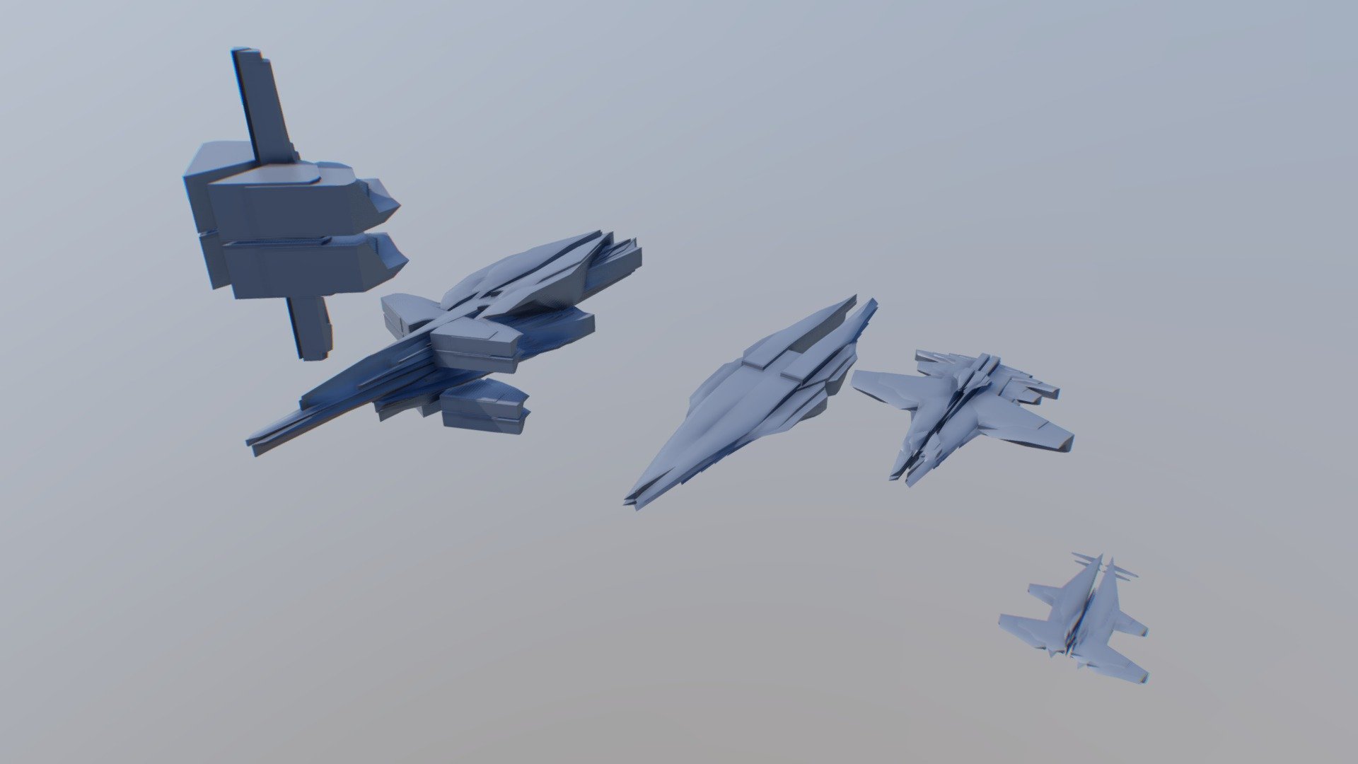 Volgar Fleet - Download Free 3D model by ztrztr (@ztrztr3) [db77f9d ...