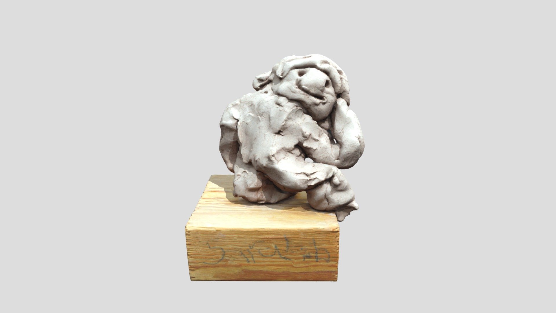 Clay Sculpture - Download Free 3D model by scbenoit [db782ab] - Sketchfab
