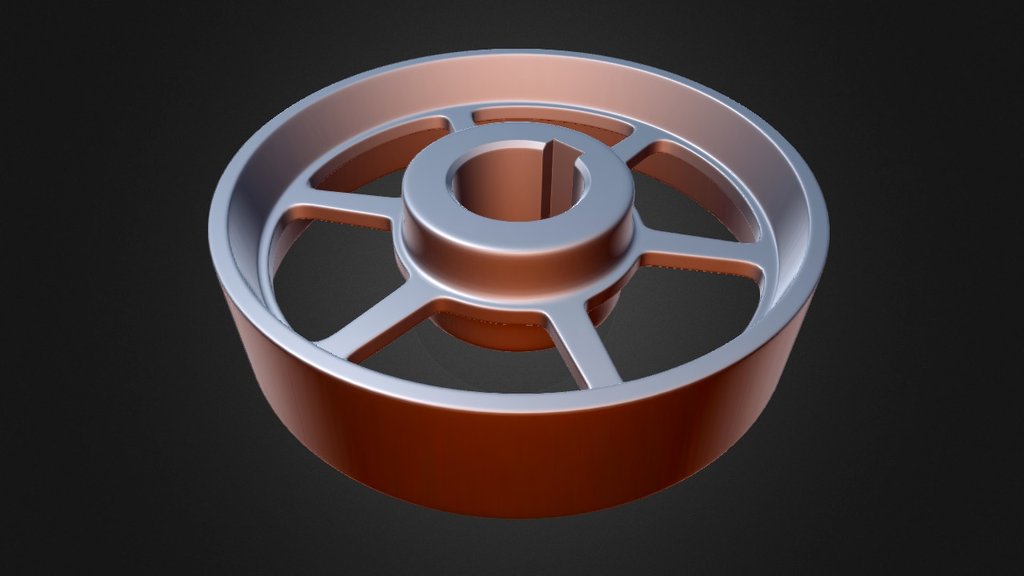 Pulley 03 - 3D model by MrDixioner [db79b5f] - Sketchfab